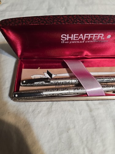 VTG Sheaffer Sterling Silver Women’s Executive Pen & Pencil Set w ...