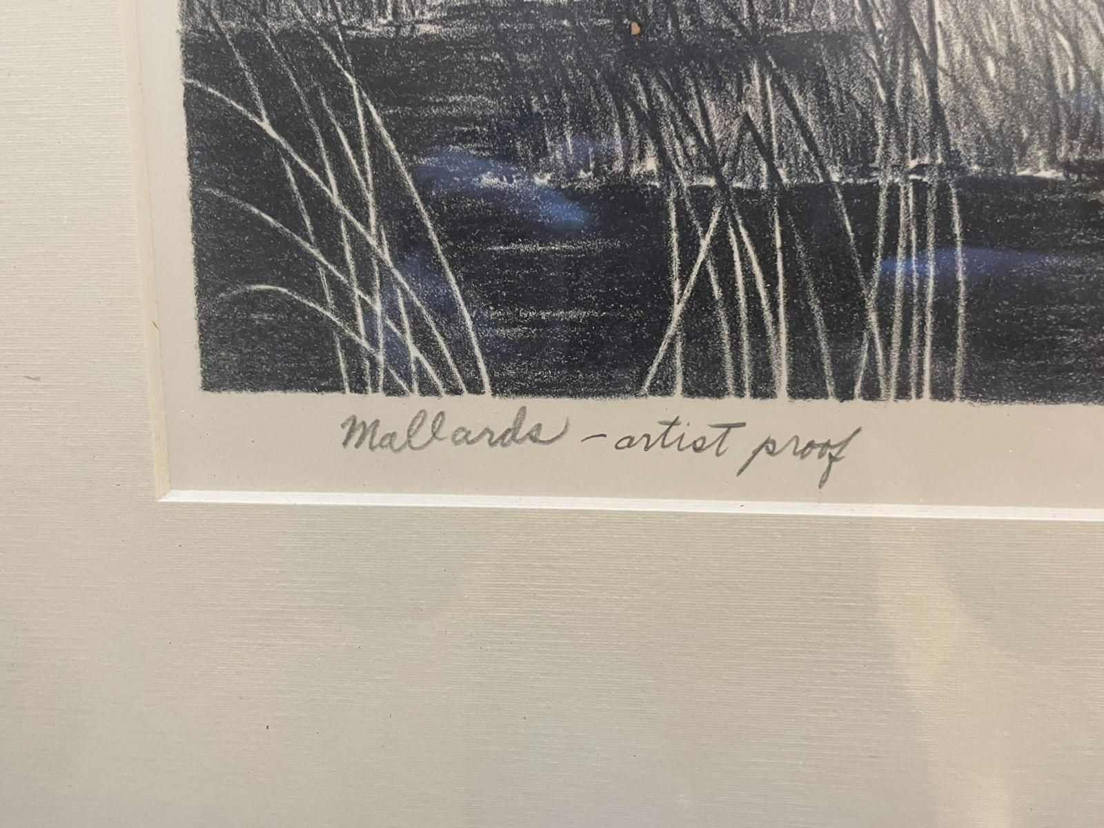 TWO Rare Maynard Reece “Mallards” Hand-Signed Artist Proof Orig ...