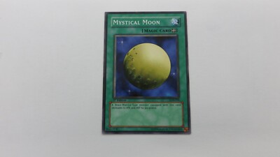 MYSTICAL MOON MAGIC SPELL 1ST EDITION LOB-094 COMMON YUGIOH NM ...
