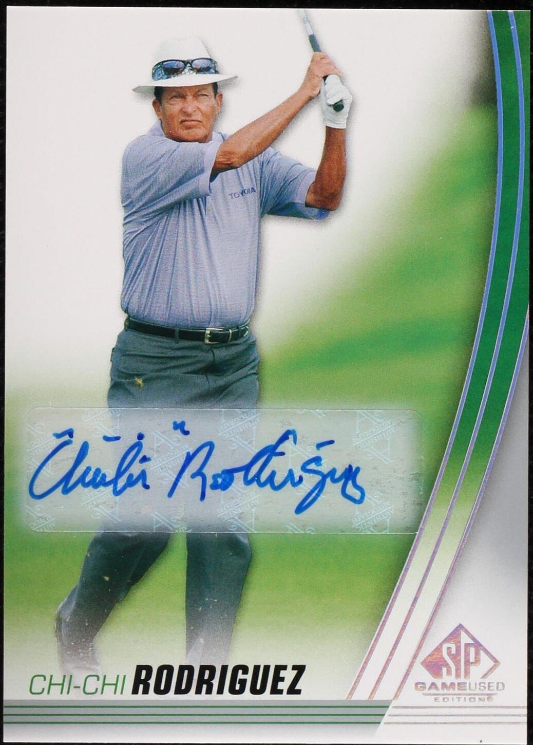 2021 SP Game Used - Chi Chi Rodriguez #14 Spectrum Autographs (AU) for ...