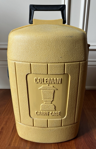 Coleman Lantern Mustard Yellow Plastic Clamshell Carry Case Only No ...