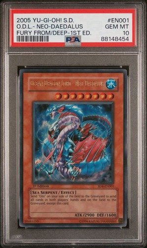 yugioh ocean dragon lord neo daedalus 1st Edition PSA 10 | eBay