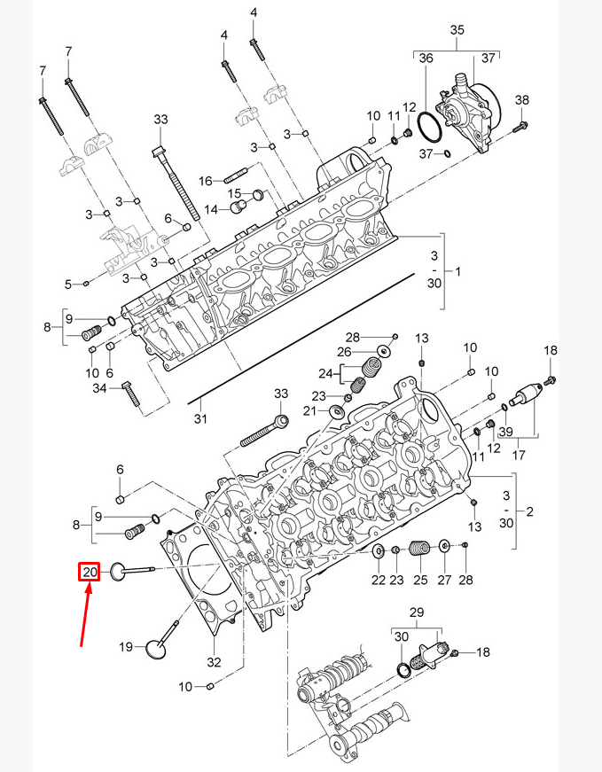 PORSCHE PANAMERA 970 Auslassventil 94810532202 NEU ORIGINAL | eBay