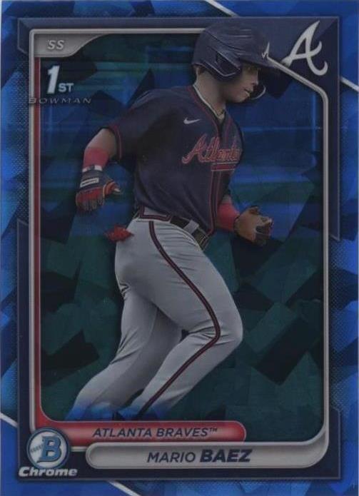 2024 Bowman Chrome Sapphire Edition - Prospects Mario Baez #BCP-153 (RC ...