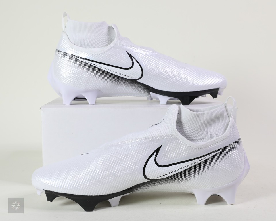 Nike Vapor Edge Pro 360 White Black Football Cleats Size 12.5-14.5 ...