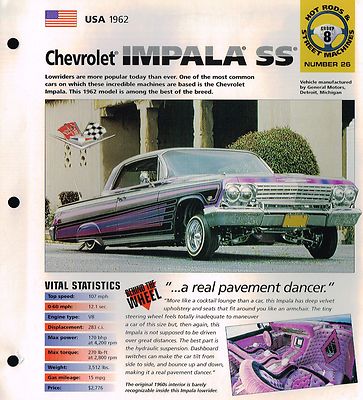 1962 Chevy Impala Color Chart - Infoupdate Wallpaper Images