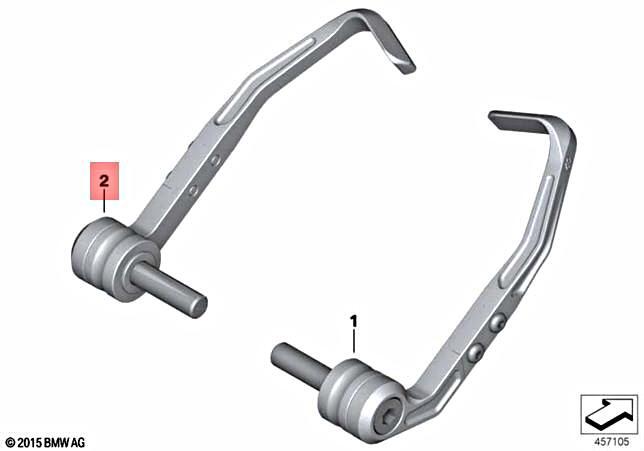 Genuine BMW Clutch Lever Protector M - S1000R (K63) 77239829427 | eBay