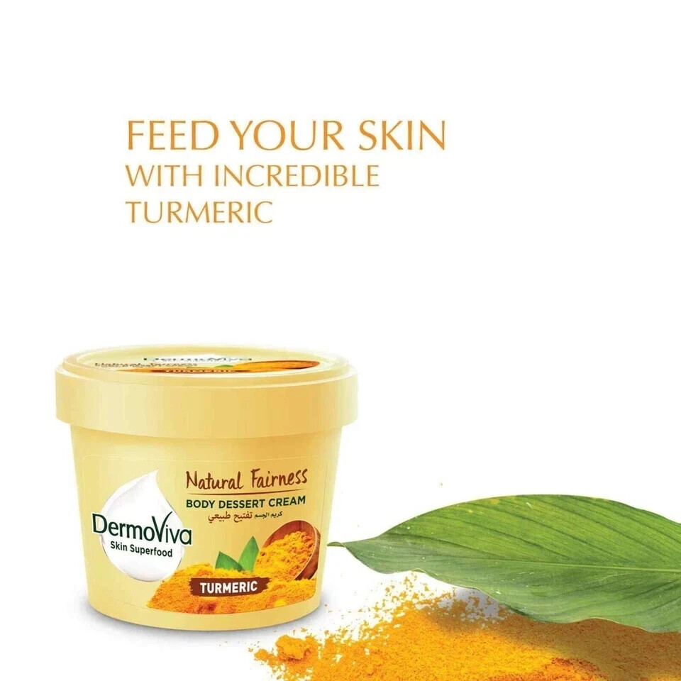 Dermoviva Body Cream Turmeric 70ml Free Shipping Worldwide | eBay