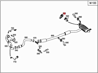 Genuine MERCEDES Cla Gla C117 W117 W156 W176 Exhaust flap Actuator ...