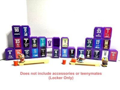 2025 NFL 1.5" LOCKERS (You Choose) Teenymates Football Miniature Toy ...