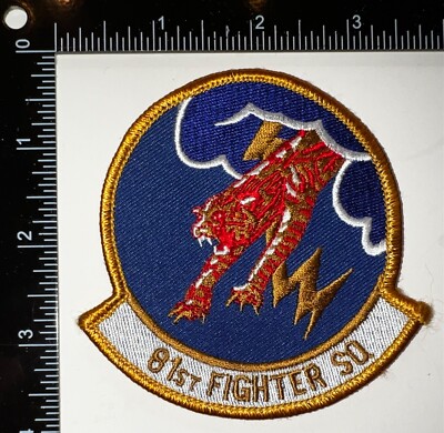 USAF 81st Fighter Squadron Panthers Patch | eBay Australia