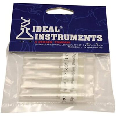 neogen corporation 9331 5 Pack, 16 Gauge x 1-1/2", Poly Hub Disposable ...