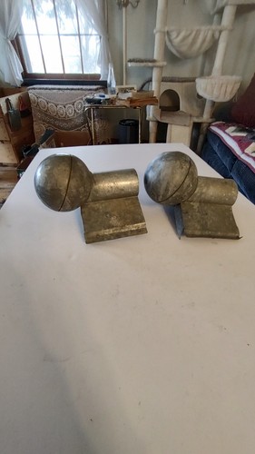 Ridge Cap Finial Ball Ends Galvanized Barn Roof | eBay