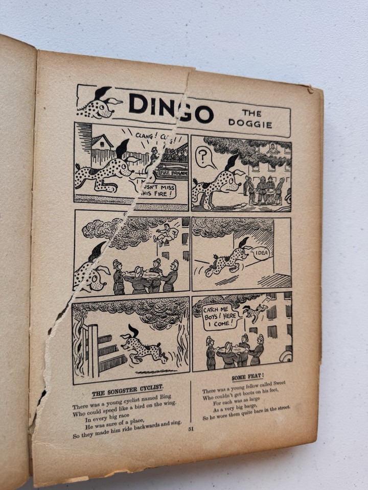 THE BEANO BOOK No.1 1940 RARE 1st FIRST EDITION ANNUAL, DC THOMSON & Co ...