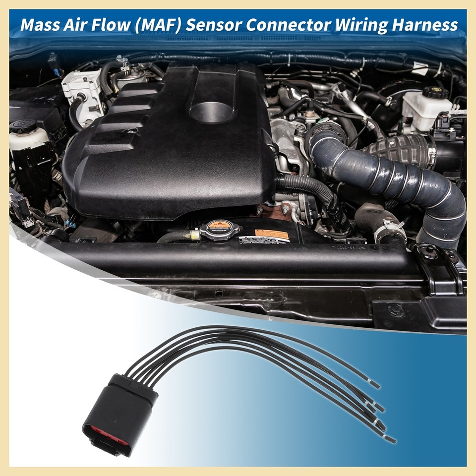 Mass Air Flow MAF Sensor Connector Wiring Harness for Ford F150 F250 ...