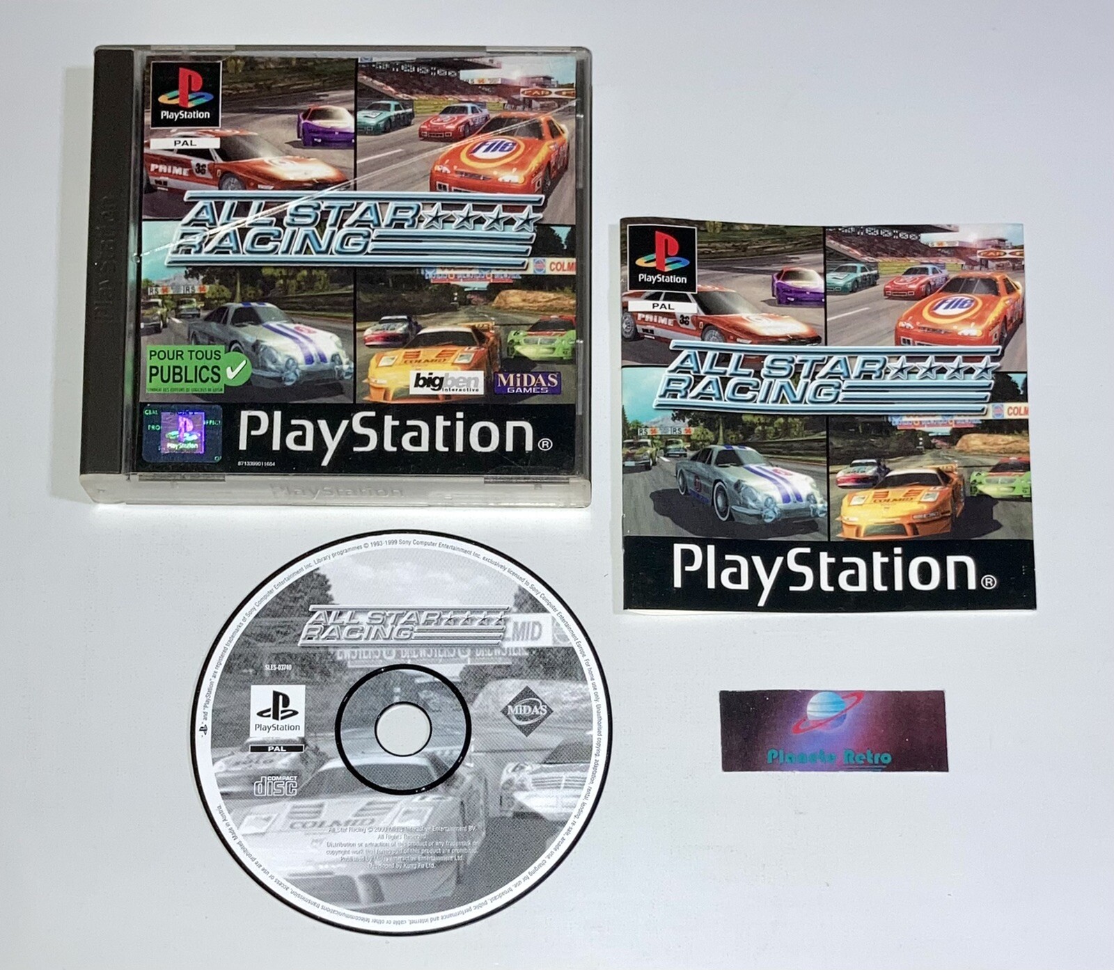 All-Star Racing Playstation - Prix - Photo - Présentation
