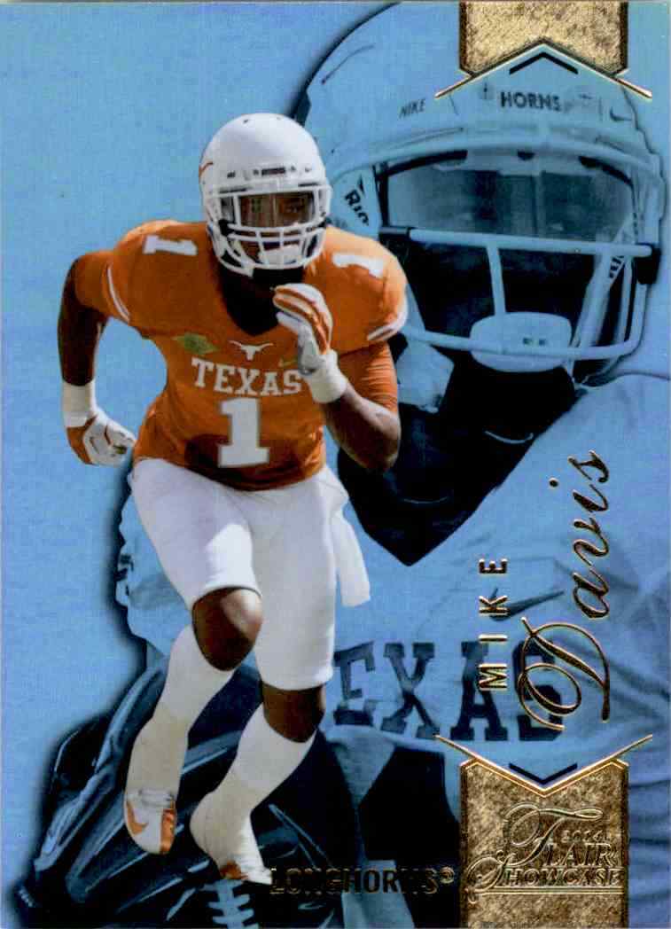 2014 Flair Showcase Mike Davis Texas Longhorns #71 | eBay