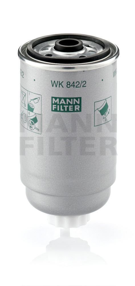MANN WK842/2 - Fuel filter cross reference