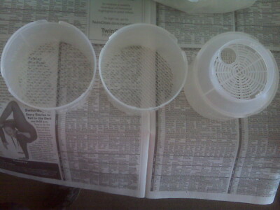 Fluval 103 Canister Filter Baskets (3) And the Top Part Too Brand NEW ...