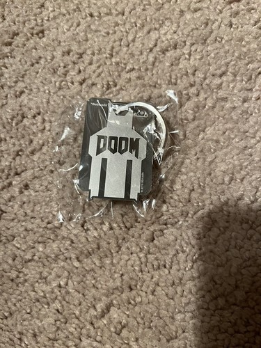 Doom 2016 Promo Keychain “Metal Key Card” PAX East Bethesda Booth Video ...