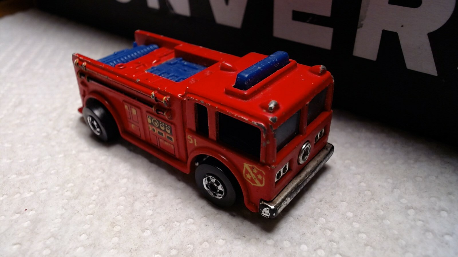 1976 Hot Wheels Fire Eater Fire Truck #51 Red Malaysia | eBay