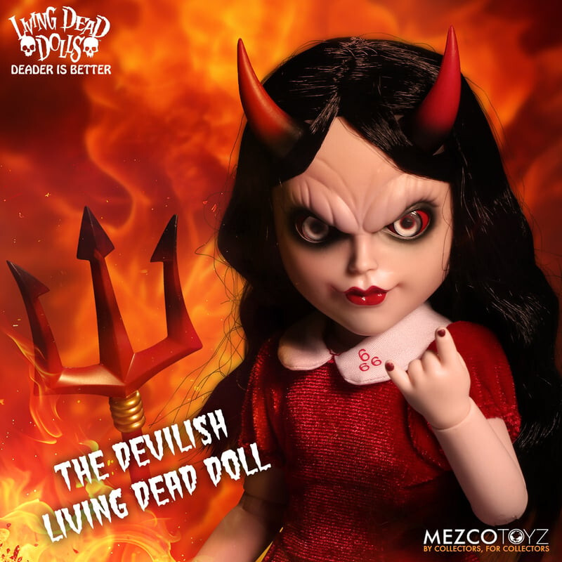 Mezco Toyz The Return of The Living Dead Dolls Devilish Doll Sin Masks ...