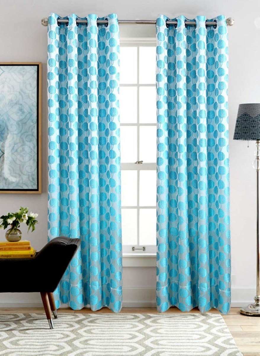Modern Blue Curtains