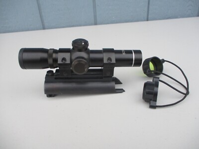 4 X 20 Pistol Scope with Rings and Mount Weaver Leopold Simmons Tasco ...