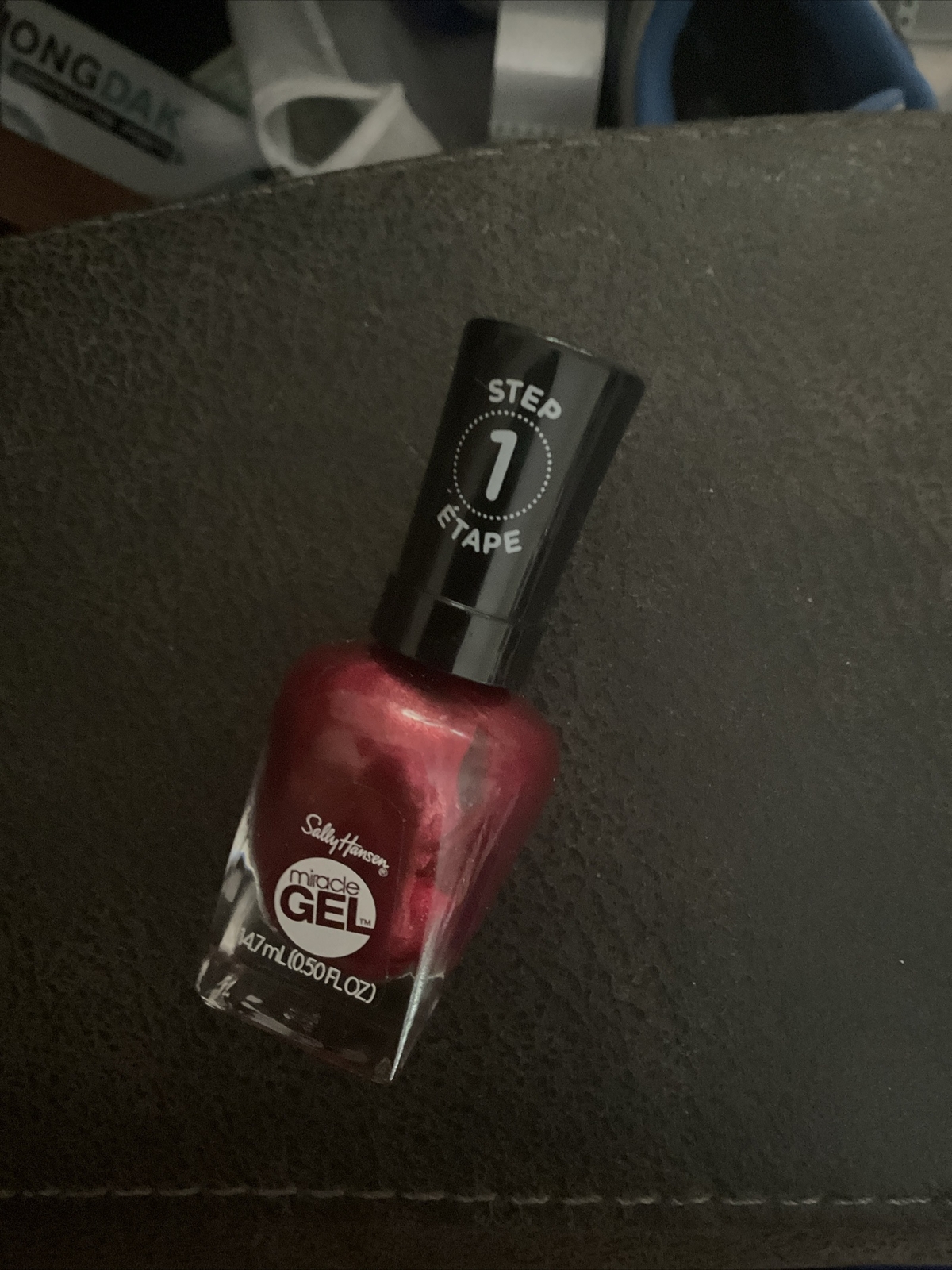 Sally Hansen Miracle Gel #469 Bordeaux Glow (Cranberry) NO UV Step 1 | eBay