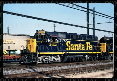 SANTA FE-ATSF. EMD GP35 #3452. Los Angeles (CA). Original Slide 1978 ...