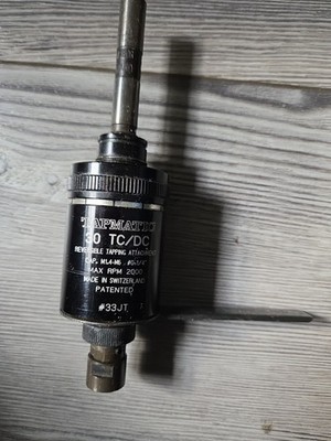 TAPMATIC 30 TC/DC REVERSIBLE TAPPING ATTACHMENT #33JT | eBay