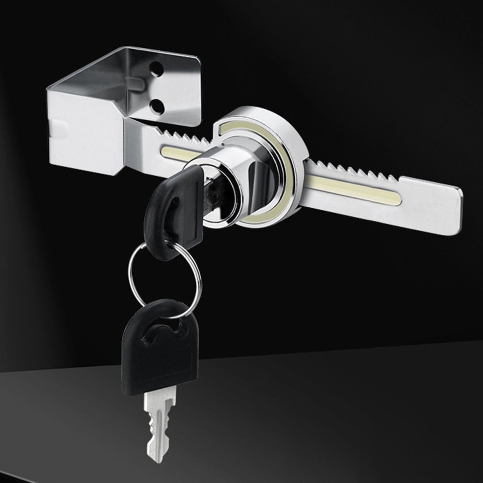 Luminous Door Lock Punch-Free Lock Indoor Security Daily Use Durability ...