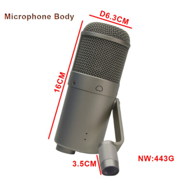 1pcMetal Microphone shell Large similar DIY U47fet CondenserMic | eBay