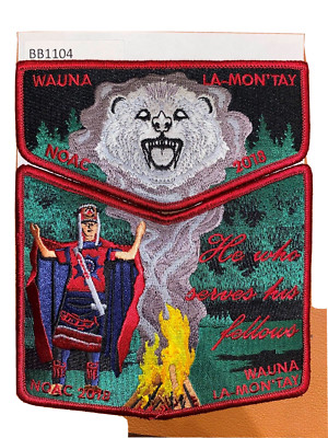 Boy Scout OA Flap Set Wauna La-Mon'Tay 442 2018 NOAC | eBay