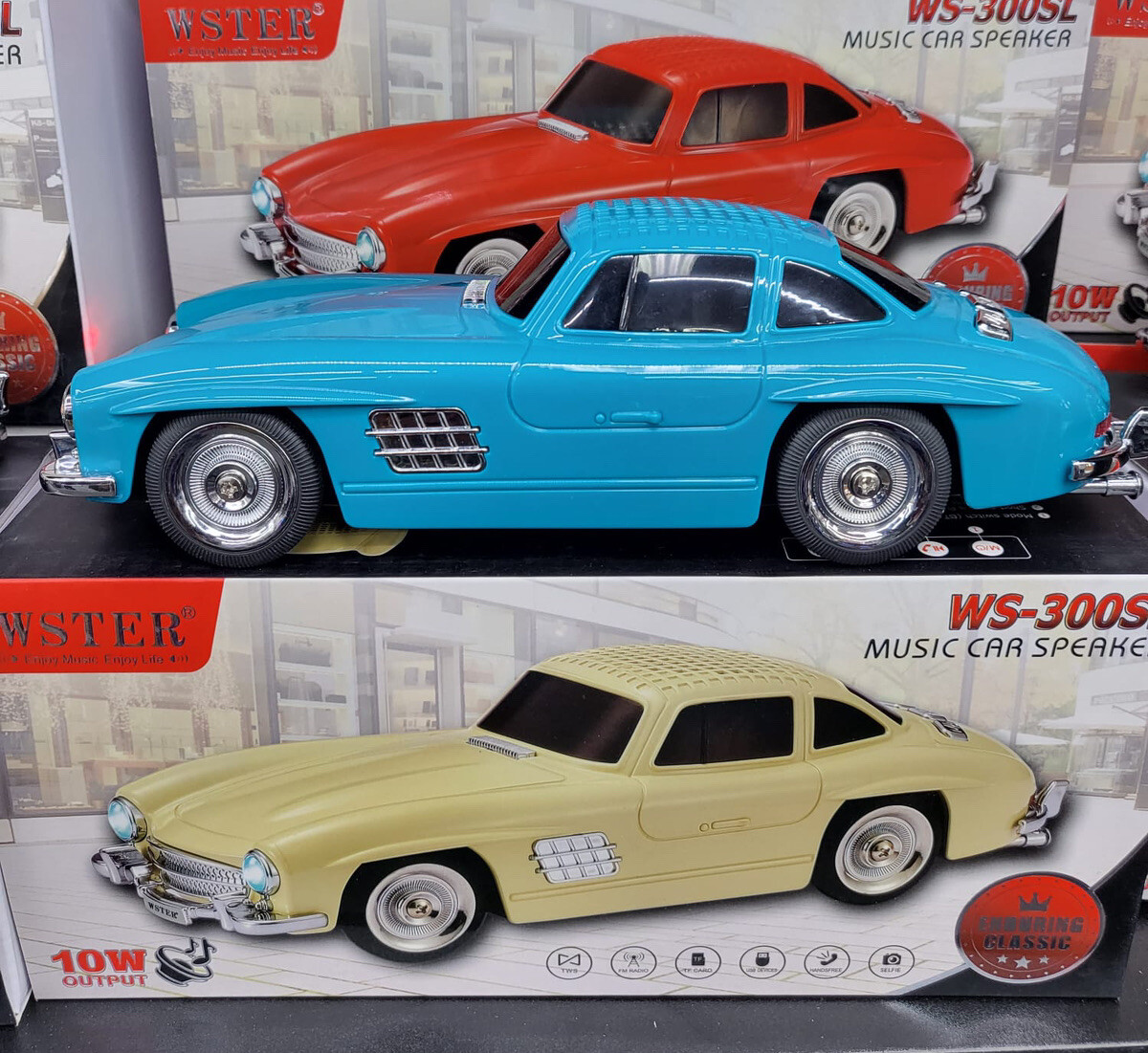 bluetooth speaker WSTER Music CAR WS-300S 2Lb 10”6” Fm Radio USB ...