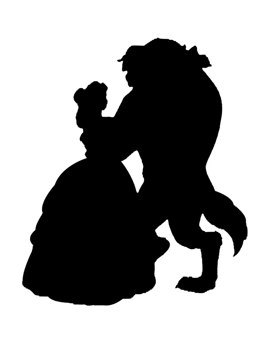 Disney Princess Silhouette Belle