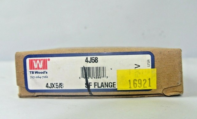 TB Wood's Sleeve Coupling Flange 4j Bore 5/8" 4J58 for sale online | eBay