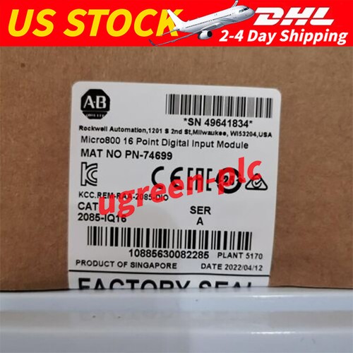 1PC Free Shipping 2085IQ16 AB 2085-IQ16 Micro800 16 Point Digital Input ...