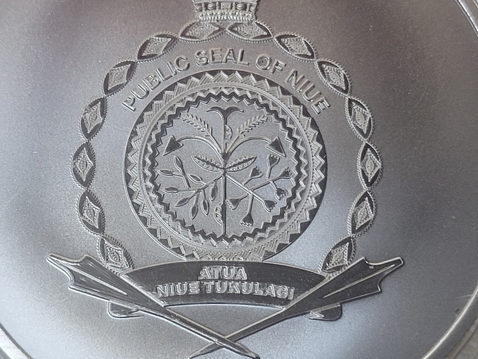 2024 - Niue Sword of Truth Coin Series 5 oz .9999 Fine Silver BU only ...