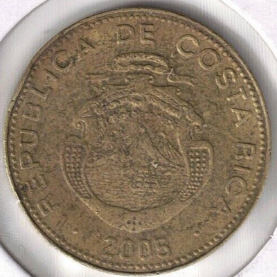 2005 Costa Rica Circulated 25 Colones Coin | eBay