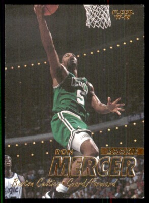 1997-98 Fleer Ron Mercer RC Boston Celtics #242 | eBay
