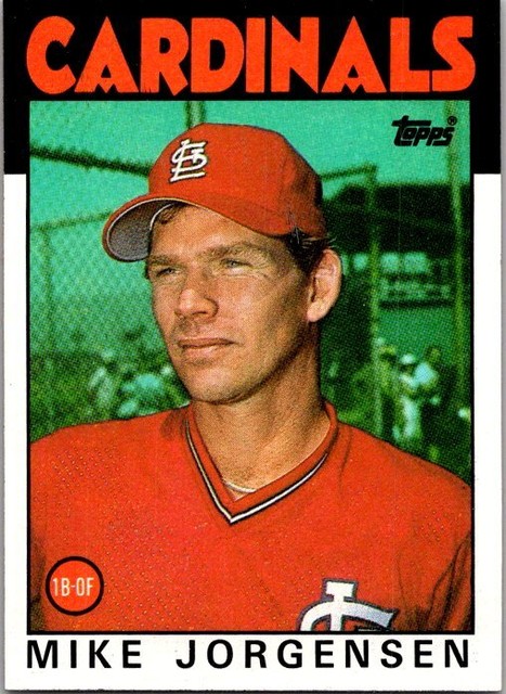1986 Topps - #422 Mike Jorgensen for sale online | eBay