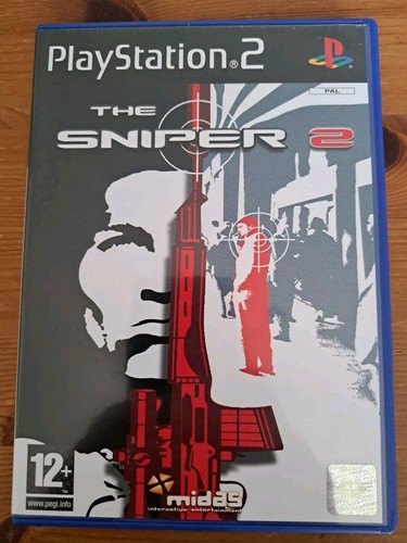 PS2 Game The Sniper 2 SONY Playstation Assassin Shoot Gun Hitman ...