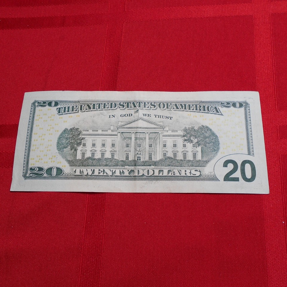 RARE - 2017A $20 Dollar Bill -Fancy Serial Number Unique Digits High ...