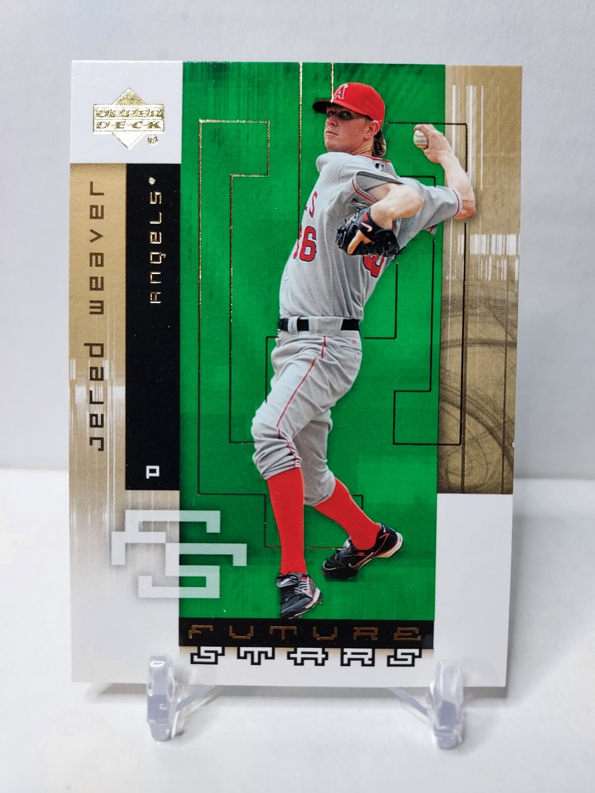 2007 Upper Deck Future Stars Baseball Card #46 Jered Weaver Angels | eBay