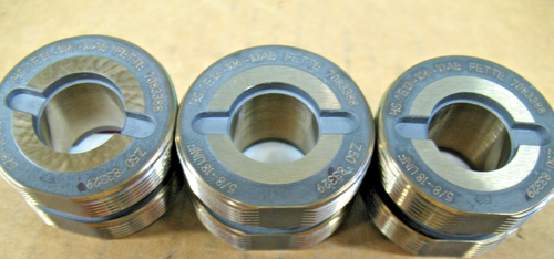 FETTE Z50 RADIAL THREAD ROLLING HEAD ROLLS 5/8"-18UNF/HS/E13X106-10AB ...