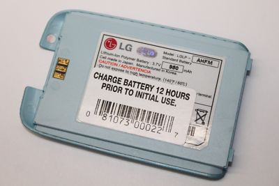 LG LGLP-AHFM Replacement Li-Ion Battery 3.7V 950mAh Light Blue for ...