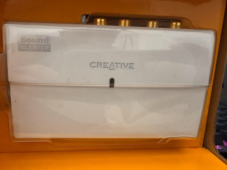 Creative Labs External Sound Blaster Model SB0270 White *Very Rare ...