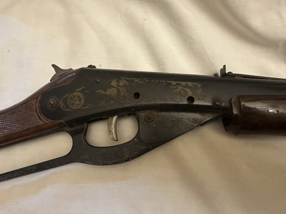 Vintage Daisy Red Ryder BB Gun Model 1938 Lever Action Rifle Cowboy ...