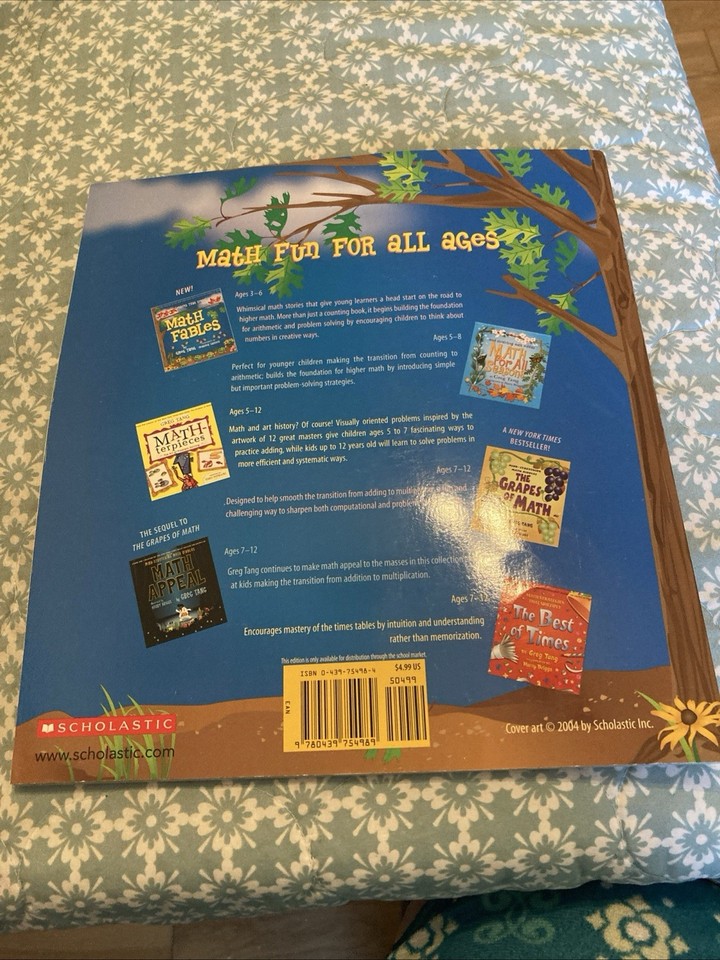 Math Fables: Lessons That Count - Paperback By Greg Tang - | eBay